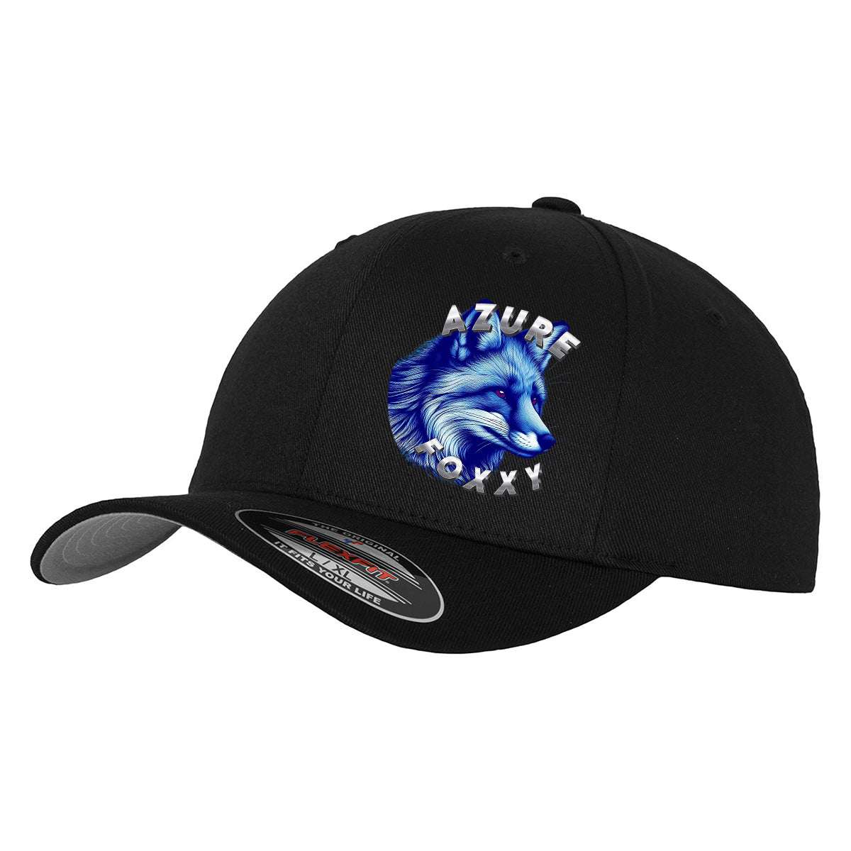 Azure Foxxy | Fitted Baseball Cap | GG Apparel